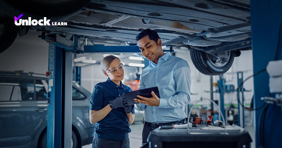 Modern Learning Technology for Automobile Sector | Unlock LEARN